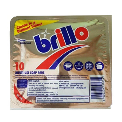 Brillo Cleaning pads 10pcs x 4