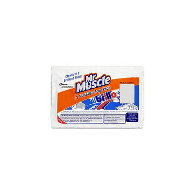 Brillo Mr Muscle 5 Multi-Use Soap Pads | DIY at B&Q