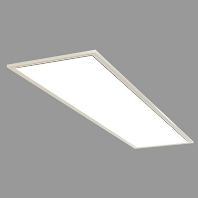 Briloner LED Panel White Rectangular Ceiling Light 1195mm