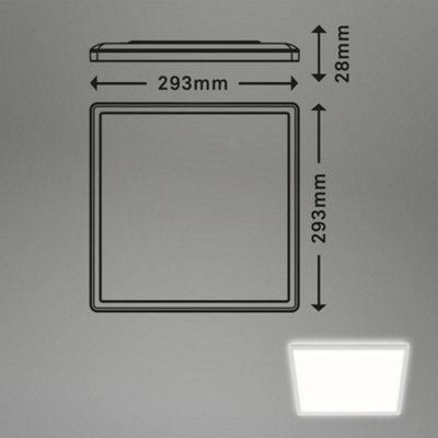 Briloner Mains-powered LED White Backlight LED Panel