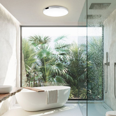 Briloner Mains-powered LED White Neutral white light Ceiling lamp (Dia ...