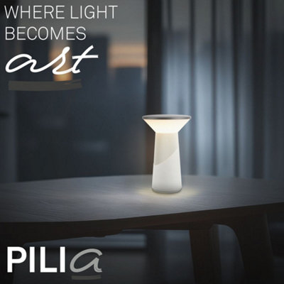 Briloner Pilia LED Table Lamp Rechargeable Light Dimmable Cordless ...
