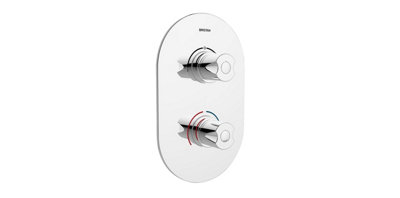 Bristan Artisan Recessed Thermostatic Dual Control Shower Valve with ...