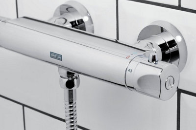 Bristan Artisan Thermostatic Fast Fit Shower Bar Valve Exposed Mixer ...