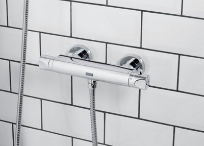Bristan Artisan Thermostatic Fast Fit Shower Bar Valve Exposed Mixer ...