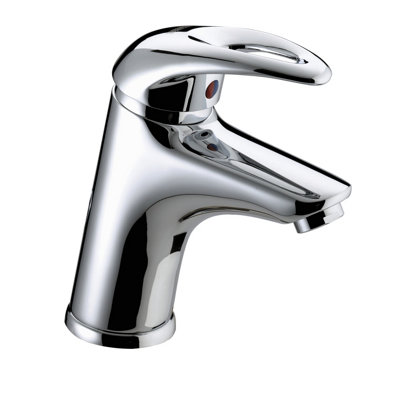 Bristan J BAS E4 C Java Basin Mixer Eco4 with Pop-up Waste Chrome