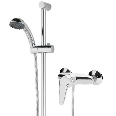 Bristan Jute Sequential Exposed Manual Mini Mixer Shower Valve Chrome ...