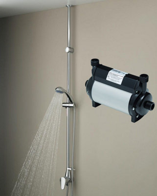 Bristan JUTE Thermostatic Ceiling Fed Surface Mounted Mixer Shower ...