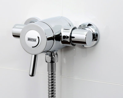Bristan Traditional Dual Control Thermostatic Mixer Shower 110mm 155mm ...