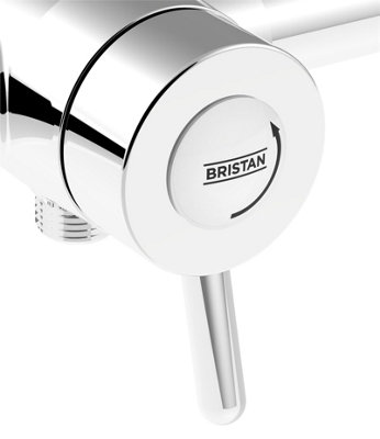 Bristan Traditional Exposed Thermostatic Mixer Lever Shower Valve 110mm ...