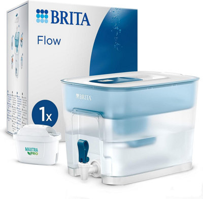 BRITA FLOW XXL WATER FILTER TANK (8.2L) INCL. 1X MAXTRA PRO ALL-IN-1 ...