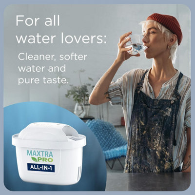 BRITA Marella XL Water Filter Jug Blue (3.5L) incl. 1x MAXTRA PRO All ...