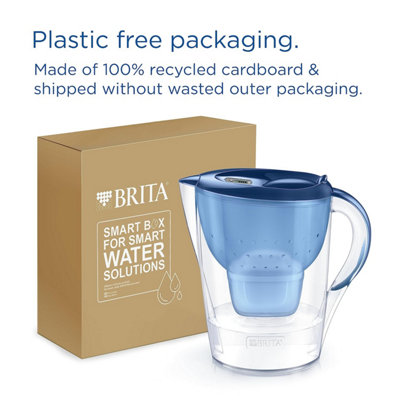 BRITA Marella XL Water Filter Jug Blue (3.5L) incl. 1x MAXTRA PRO All ...