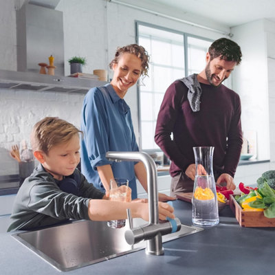 BRITA MYPURE P1 3-WAY TAP - RECTANGLE INCLUDES 1X BRITA P1000 CARTRIDGE ...