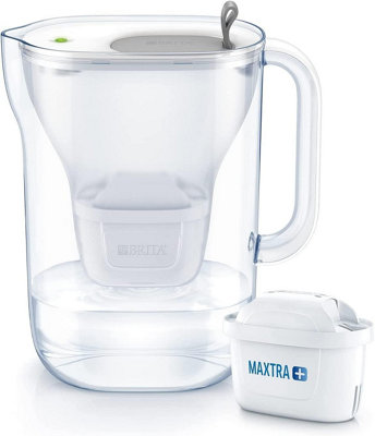 BRITA Style fridge water filter jug, 2.4 Litre, Grey