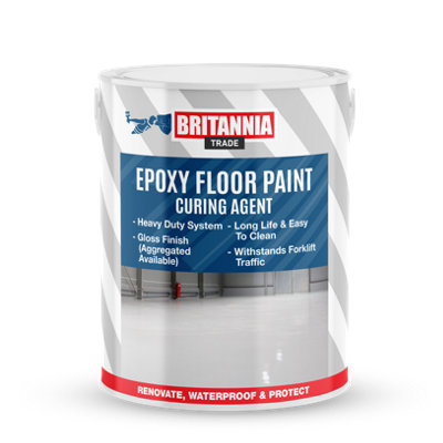 Britannia Paints High Build Epoxy Floor Coating Tile Red 5kg | DIY at B&Q