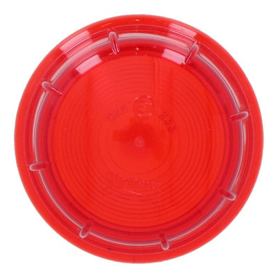 Britax Side Marker Replacement Lens RED Outline Light Lamp PAIR TR201