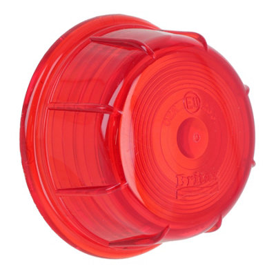 Britax Side Marker Replacement Lens RED & WHITE Outline Light Lamp