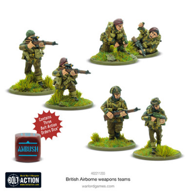 British Airborne weapons teams - Brand New and Sealed