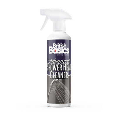 British Basics - Shower Head Cleaner Spray - Limescale Remover - 500ml