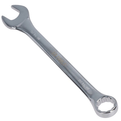 British Whitworth BSW Combination Wrench Spanner Open Ended / Ring Combo