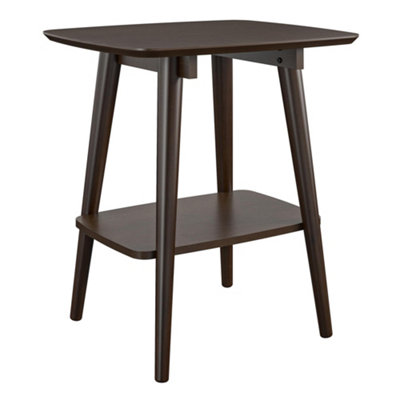 Buy Brittany End Table in Walnut Look | DIY at B&Q