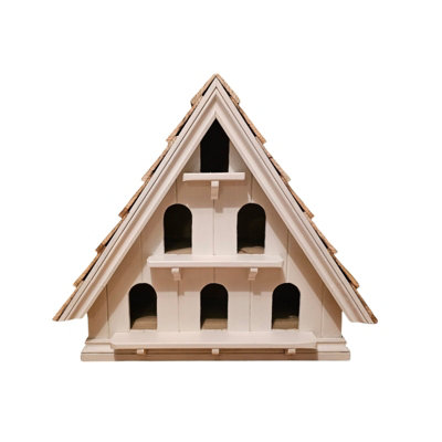 Brockley 3-Tiered Traditional English Large Wall Mounted Dovecote with ...