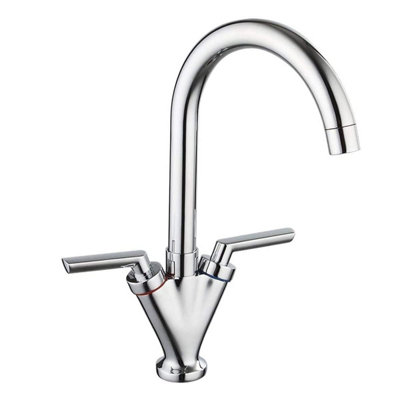 Brogan Swivel Spout Mono Mixer Kitchen Tap Chrome