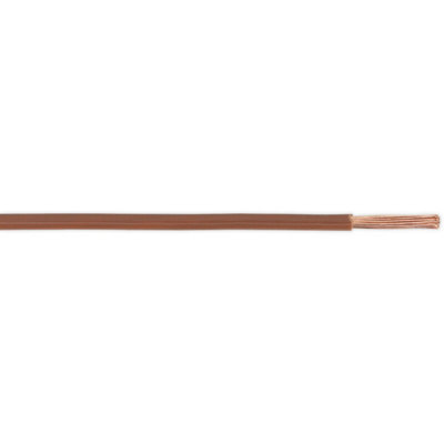 Brown 25A Thin Wall Automotive Cable - 30m Reel - Single Core - RoHS ...