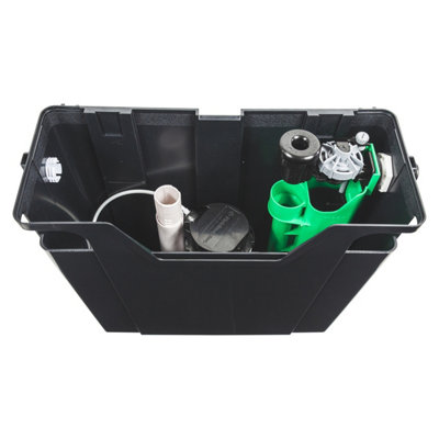 Brown Box Compact Concealed Cistern Cn12211C