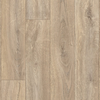 Brown Modern Tile Effect Anti-Slip Vinyl Flooring for Home, Shops ...