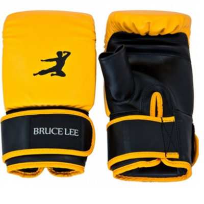 BRUCE LEE SIGNATURE BAG/SPARRING GLOVES XLARGE