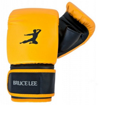BRUCE LEE SIGNATURE BAG/SPARRING GLOVES XLARGE