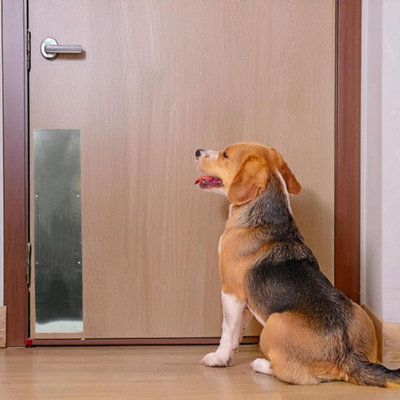 Brushed Satin Aluminium Kicking Plate 32 x 6inch