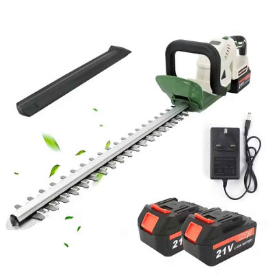 Brushless Cordless Hedge Trimmer Tree Branch Cutter Tool with 2 Battery ...