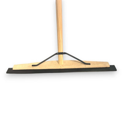 Brushware Floor Squeegee 24 Inch Wide Complete With 48 Inch Handle and ...