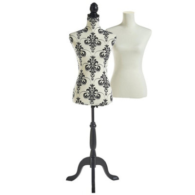 BTFY Mannequin Female, Dressmakers Tailors Dummy w/2 Removable Covers ...