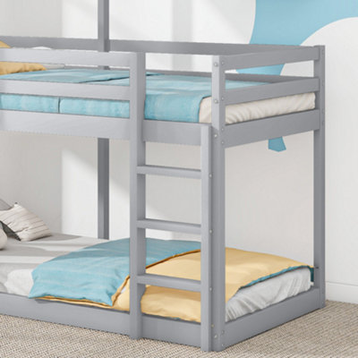 BTM 3FT Treehouse Bunk bed 90X190,Single Bed, Cabin Bed Frame, Mid ...