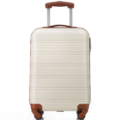 BTM ABS Hard shell Travel Trolley Suitcase 4 wheel Luggage set Hand ...