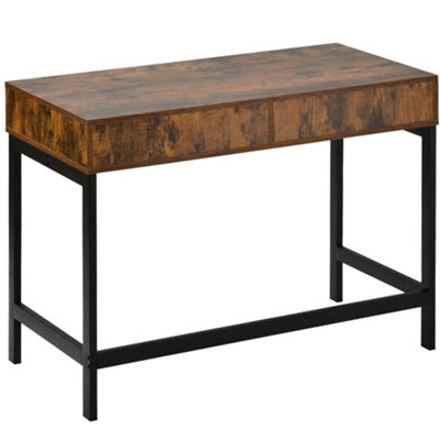 BTM Computer Desk Dressing Table with Two Drawers Work Table Home ...