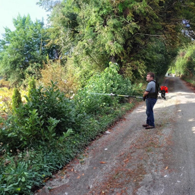 BU-KO 52cc Backpack Long Reach Petrol Strimmers, Brush Cutter, Hedge ...