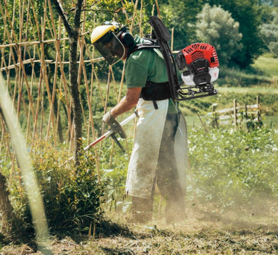 BU-KO 52cc Backpack Petrol Strimmer Garden Tool Including: String ...