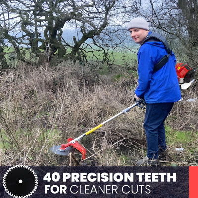 BU-KO 52cc Long Reach Petrol Multi Functional Garden Tool: Strimmer ...