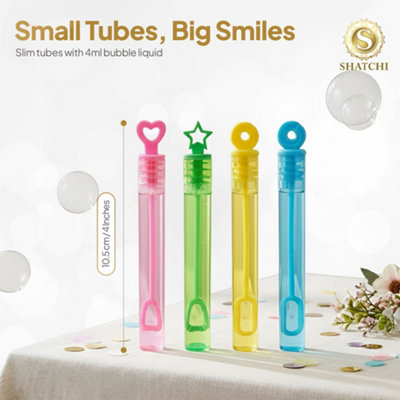 Bubble Club 96 Assorted Colours Party Bubbles Summer Outdoor