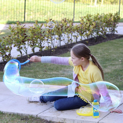 Bubble Ring Make Giant Bubbles Solution & Bubble Wand - Laeto Bubble ...