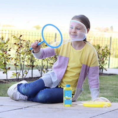 Bubble Ring Make Giant Bubbles Solution & Bubble Wand - Laeto Bubble ...