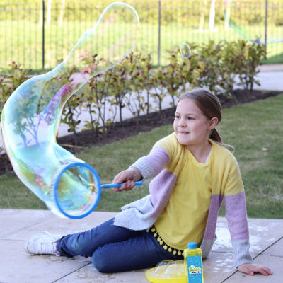Bubble Ring Make Giant Bubbles Solution & Bubble Wand - Laeto Bubble ...