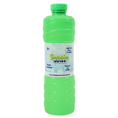 Bubble Solution 1 Litre Bubbles Mixture with Bubble Wand - Laeto Bubble ...