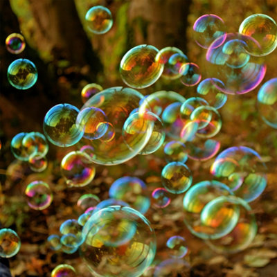 Bubble Solution 1 Litre Bubbles Mixture with Bubble Wand - Laeto Bubble ...