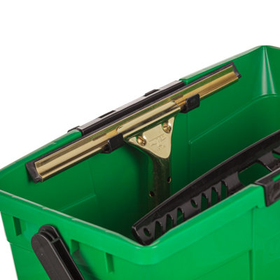 Bucket Window & Car Cleaner 12Ltr MultiUse With Inbuilt Storage Shelves ...